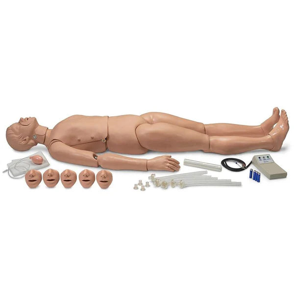 Heartsmart Simulaids Full Body CPR/Trauma Manikin with Electronic Cons