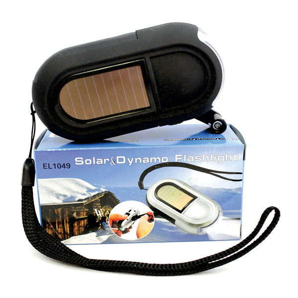 Solar Dynamo Flashlight (8-Pack)