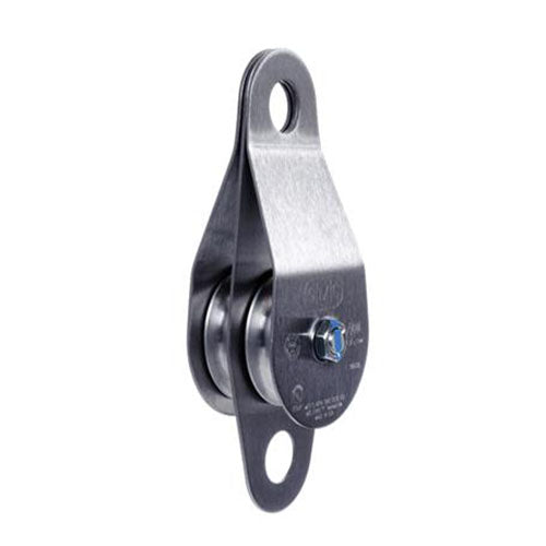 PMI® SMC/RA 2" Double Pulley, Stainless Steel Side Plates, Oilite, NFP